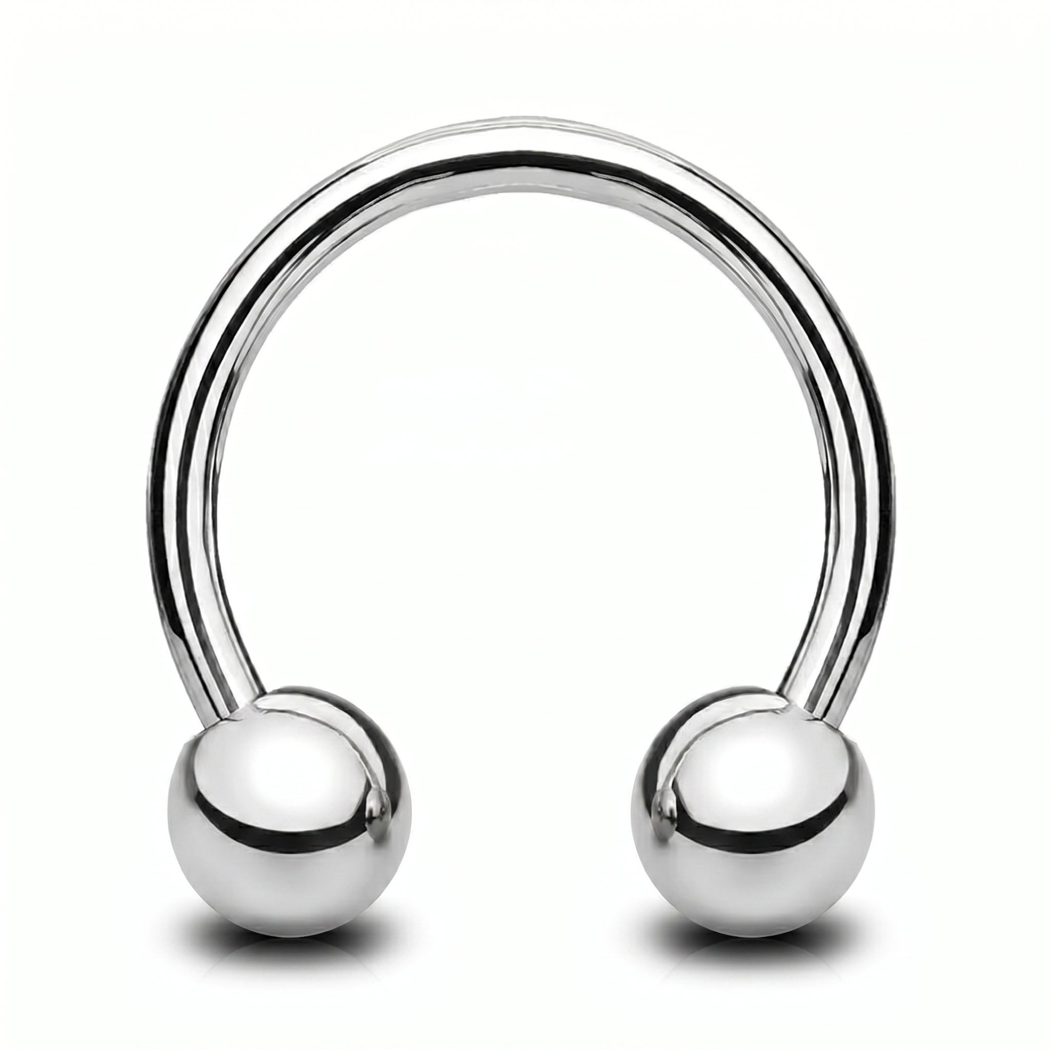 Titanium Horseshoe Septum Ring ASTM F136 Internally Threaded – Rock ...